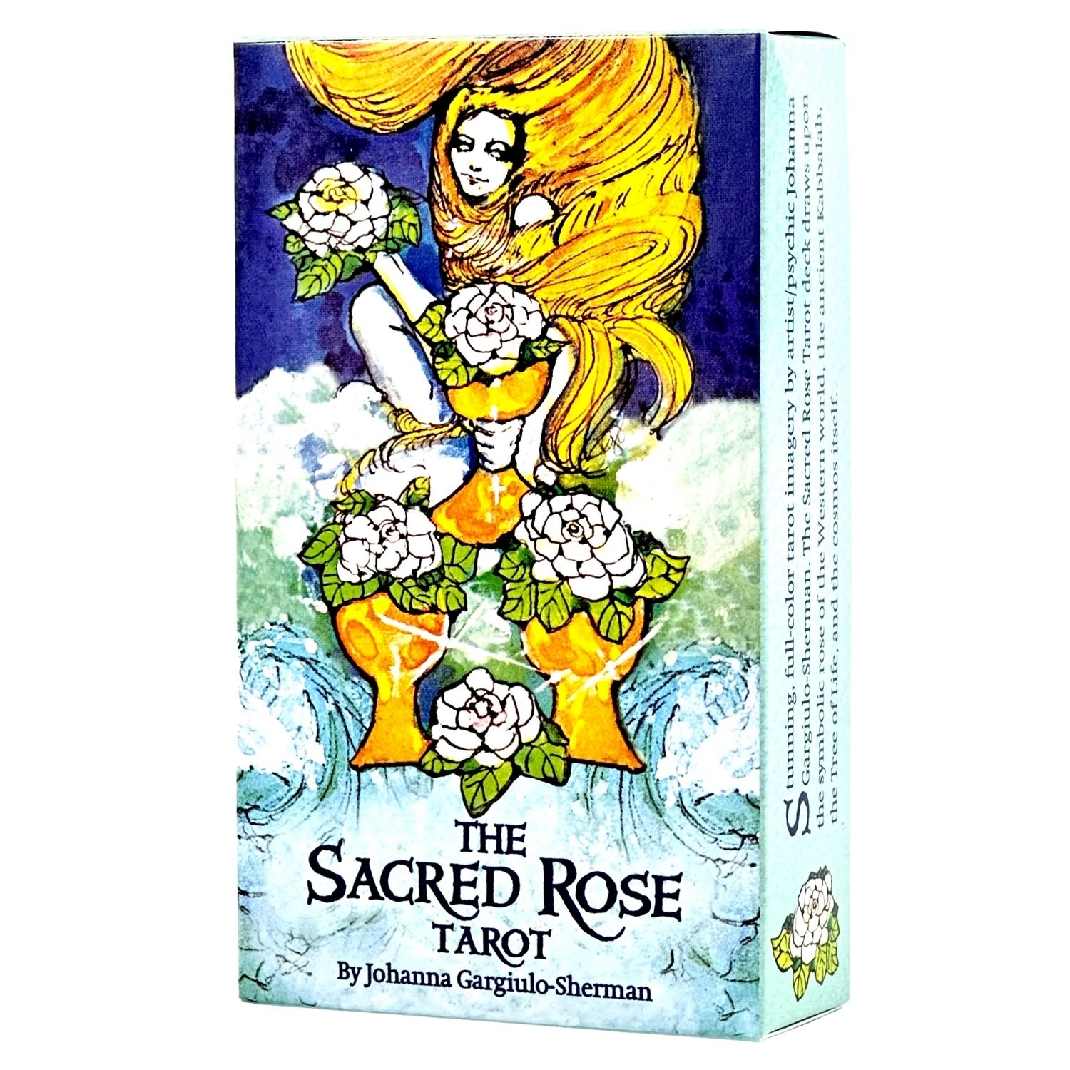 セイクレッド・ローズ・タロット Sacred Rose Tarot Deck タロットカード 78枚 カバラ タロット占い 日本語解説書付き ...