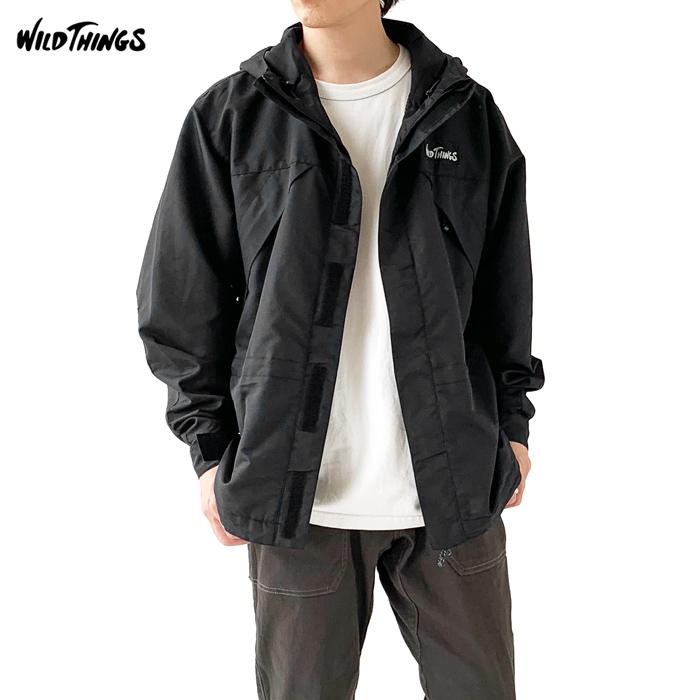 WILD THINGS ワイルドシングス ナイロン ジャケット メンズ CHAMONIX JACKET シャモニージャケット WT24130AD SUPPLEX NYLON : J ...