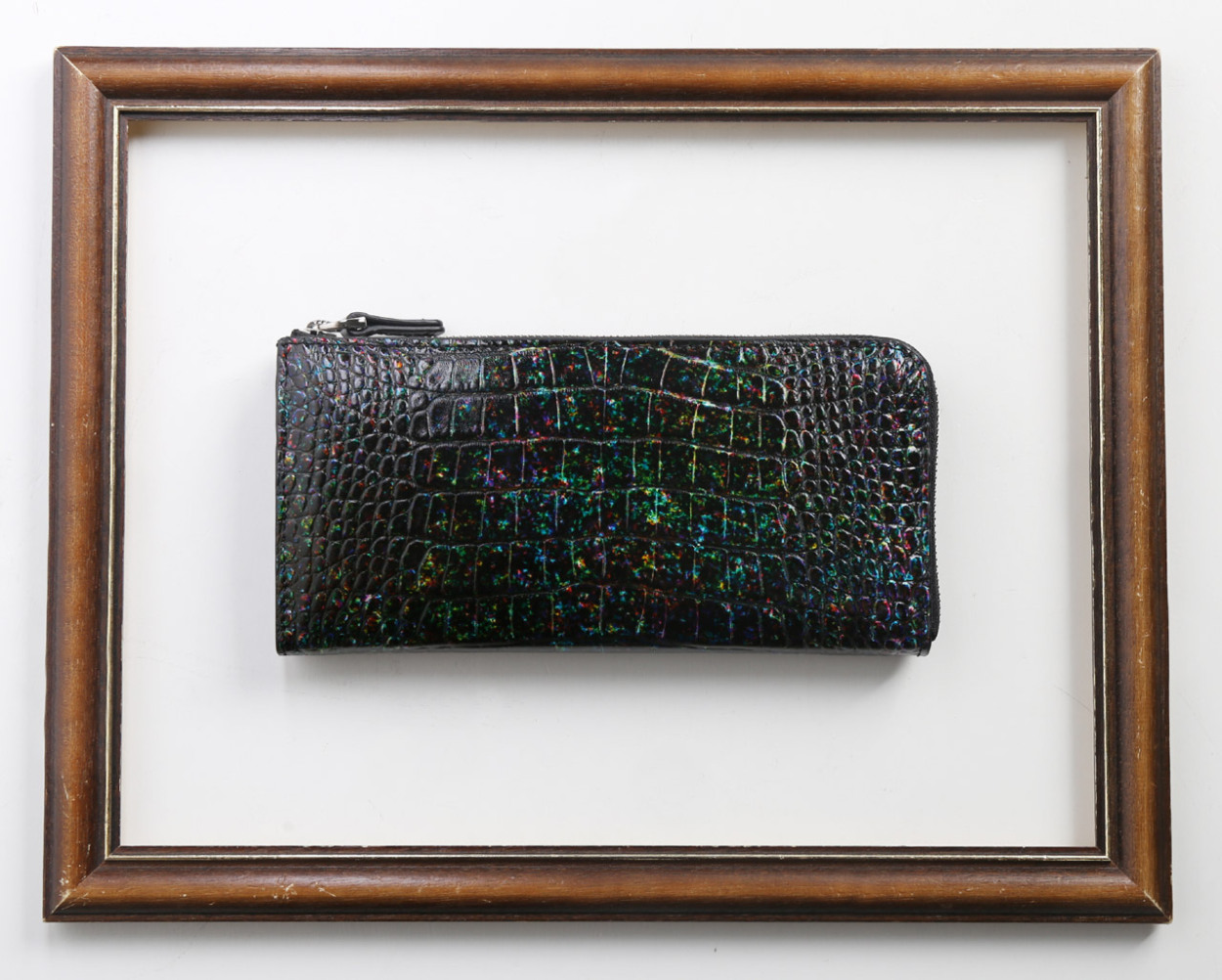 sankyo shokai（三京商会） クロコダイル 長財布 レディース L字