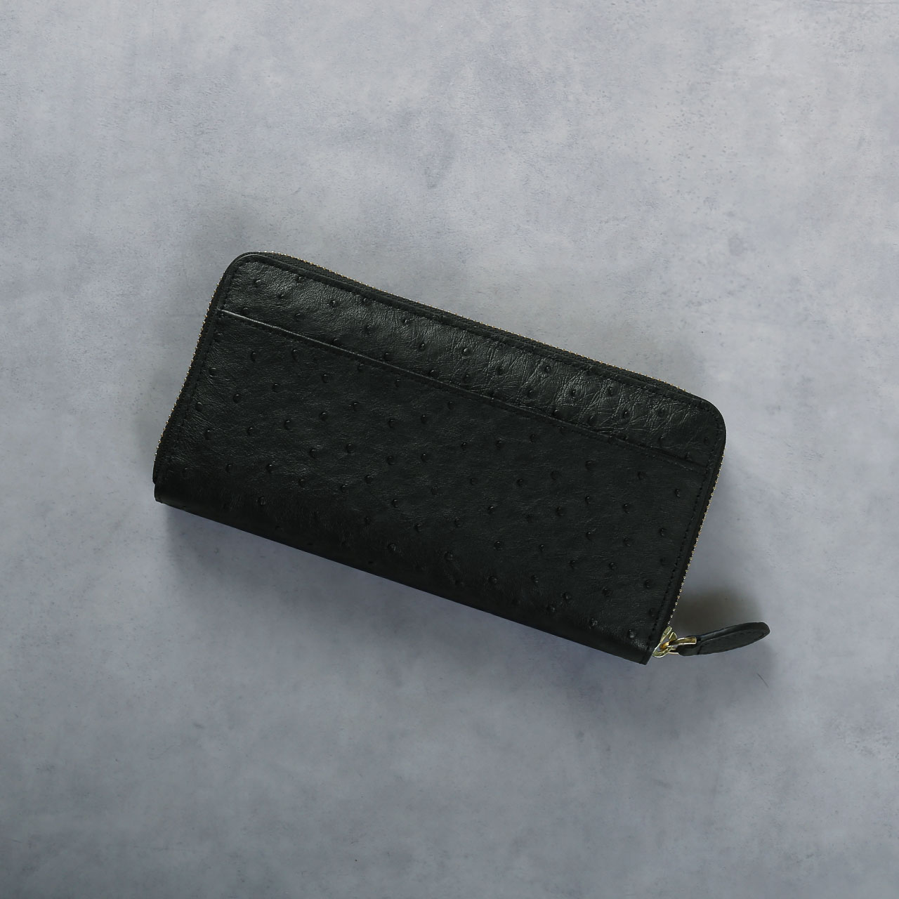 sankyo shokai（三京商会） フルポイントオーストリッチ 長財布 メンズ