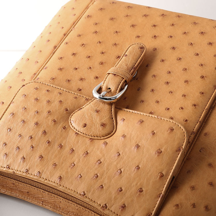 sankyo shokai [1点限り] オーストリッチ ハンド バッグ ベルト チェスナット (6100-225r) : sankyo shokai-三京商会 - 通販 - Yahoo!ショッピング