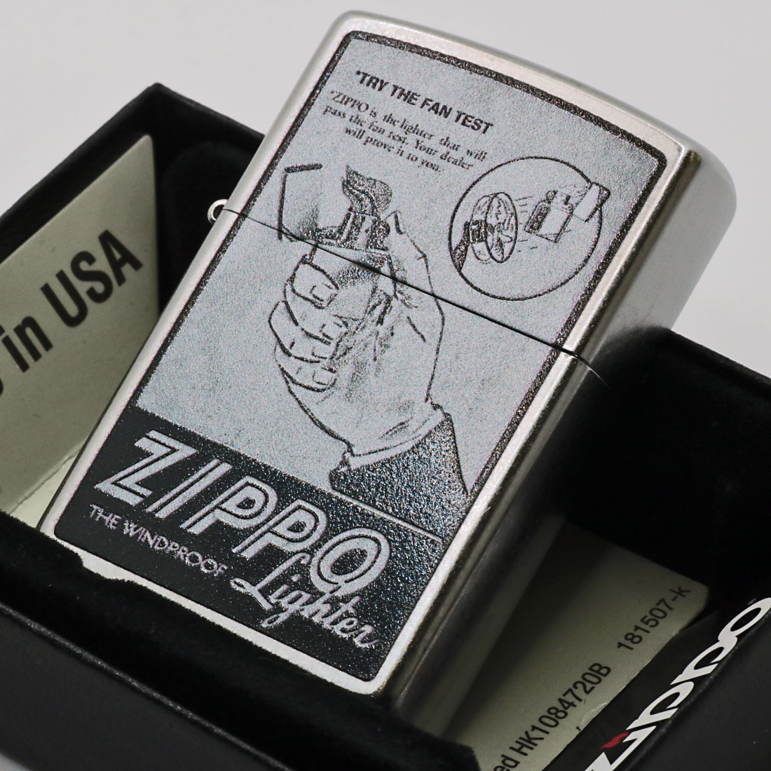 ZIPPO zippo(ジッポーライター) Old Poster-2 プリント加工 ストリートクローム Z207-119571 ZIPPO ...