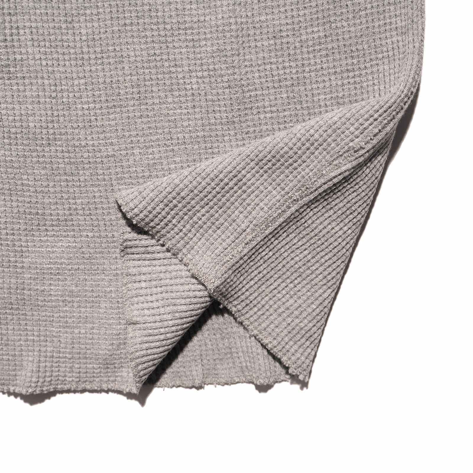 ヘルスニット Healthknit 52016 サーマルキング ワッフル ヘンリーネック 長袖 パッケージ入り ｜ メンズ M-XL ワッフル ...