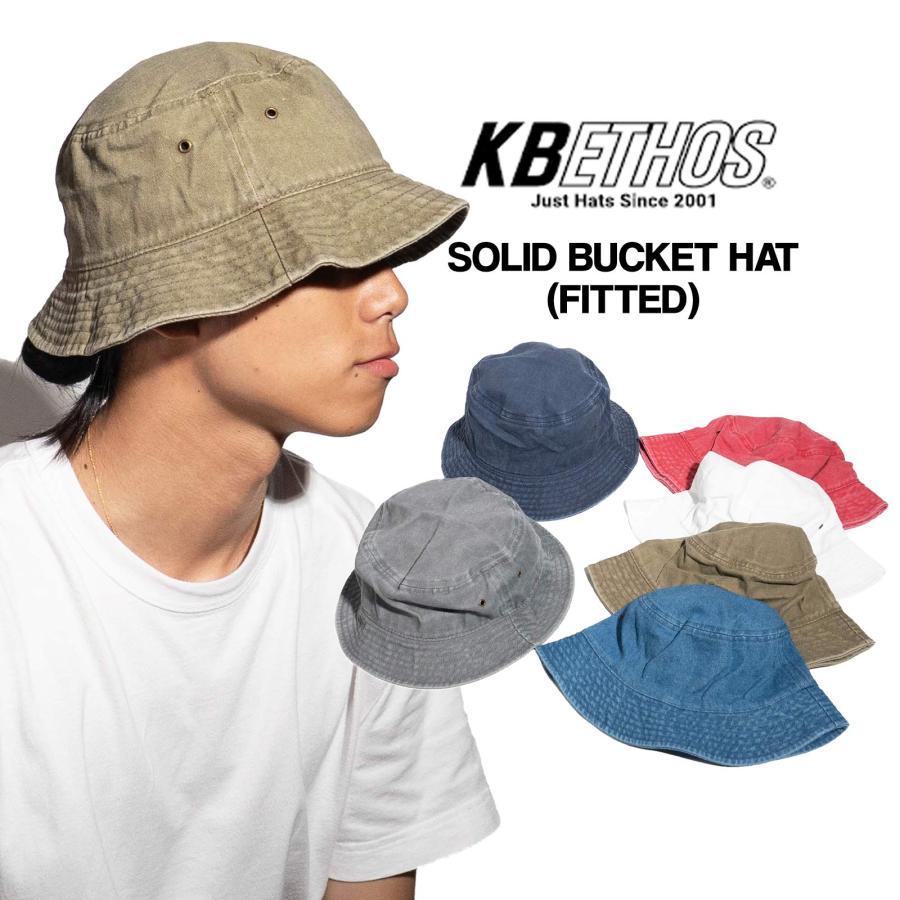 KB-ETHOS ケービーエトス KBETHOS ソリッドバケットハット ｜ メンズ レディース ユニセックス バケハ コットン 無地 帽子 ...