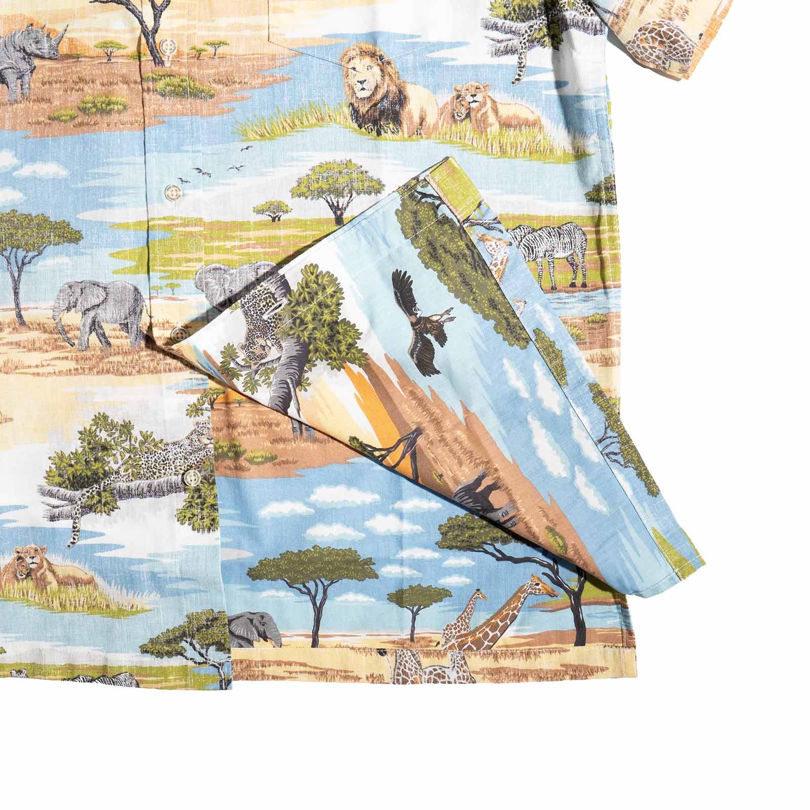 reyn spooner（レインスプーナー） アフリカンサバンナ 半袖アロハ