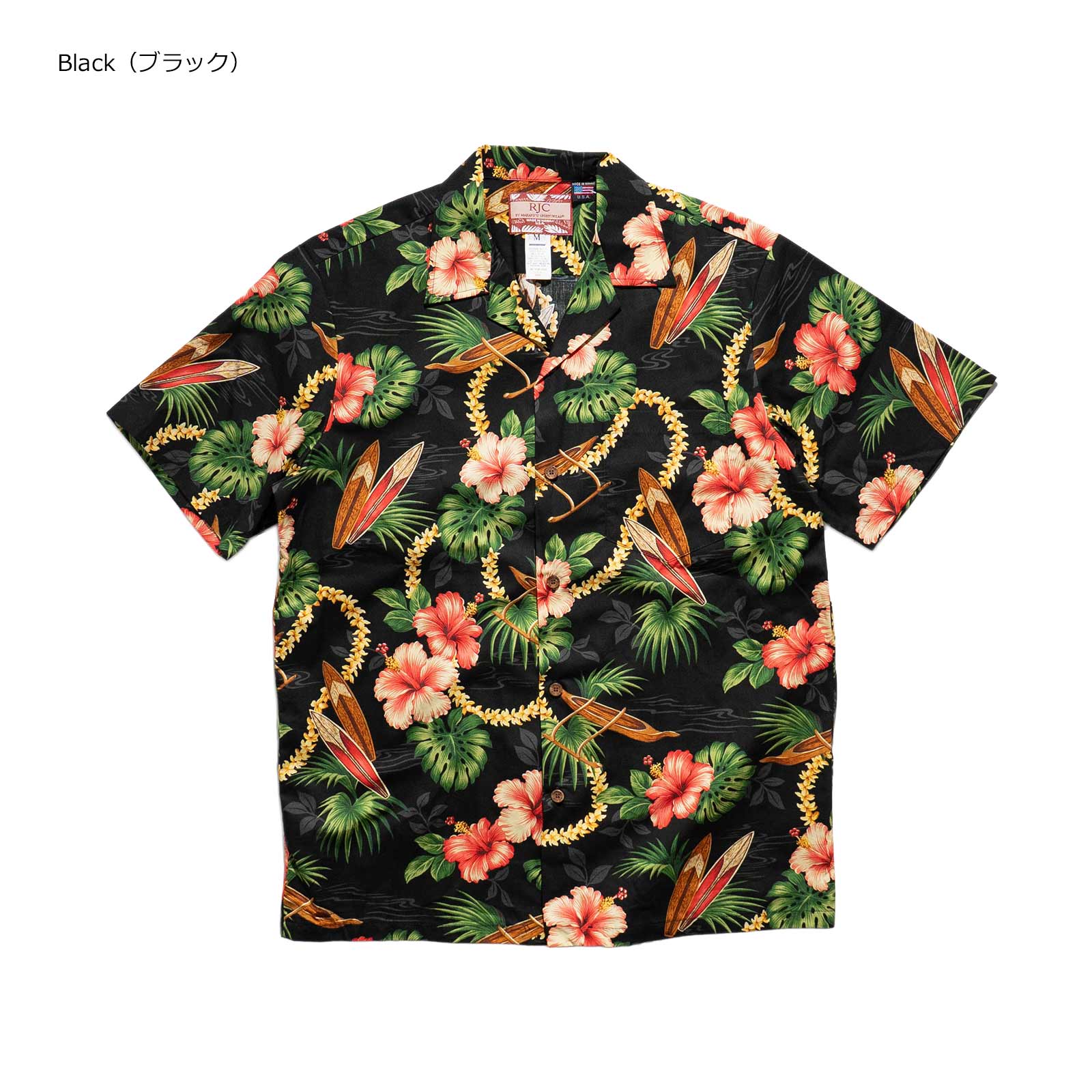 ROBERT J. CLANCEY ロバートJクランシー RJC 半袖 アロハシャツ #102