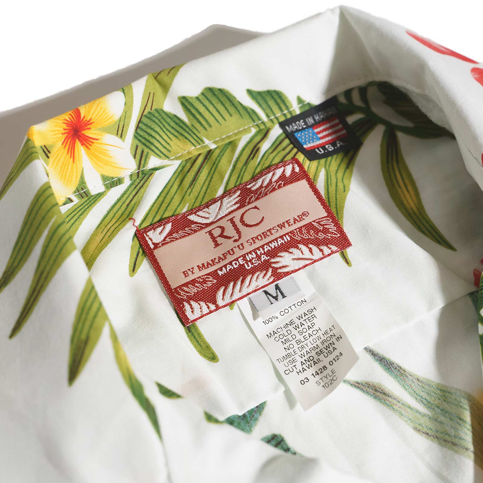 ROBERT J. CLANCEY ロバートJクランシー RJC 半袖 アロハシャツ #102CTR ハワイ製 CLANCY アメリカ製 米国製 コットン 開襟 : Jalana(ジャラーナ ...