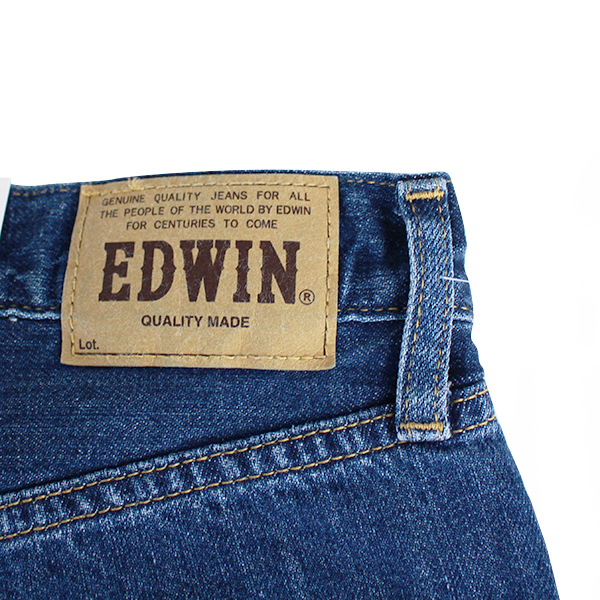 EDWIN エドウィン メンズ デニムショートパンツ ハーフパンツ デニムパンツ 半ズボン 色落ち加工 シンプル デニムショーツ EMS008 : ジーンズショップヤマト - 通販 ...