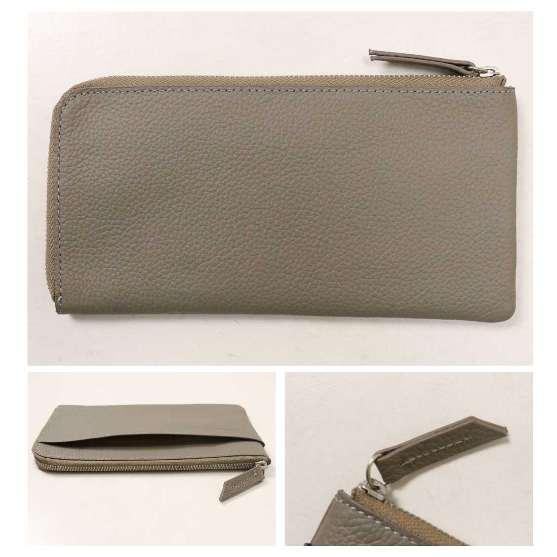 Hawk Company（ホークカンパニー） メール便発送 薄マチ L字 ZIP 長