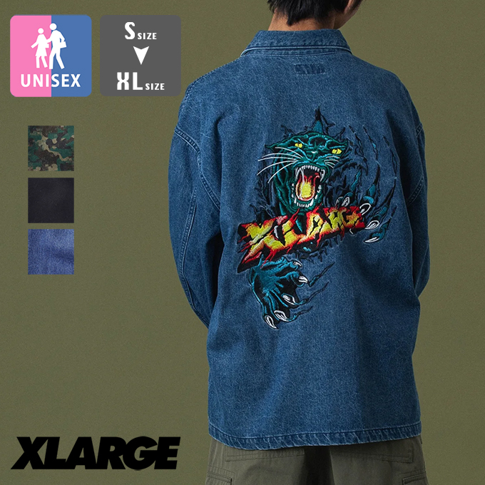 XLARGE（エクストラ ラージ） MILITARY JACKET ミリタリー ジャケット 101253021001 / 2025AW ...