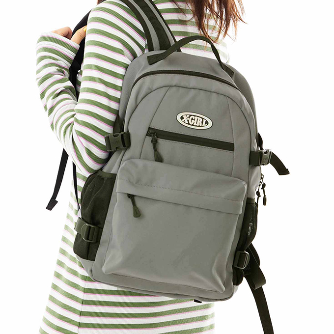 X-girl（エックスガール） 【 X-girl エックスガール 】 OVAL LOGO