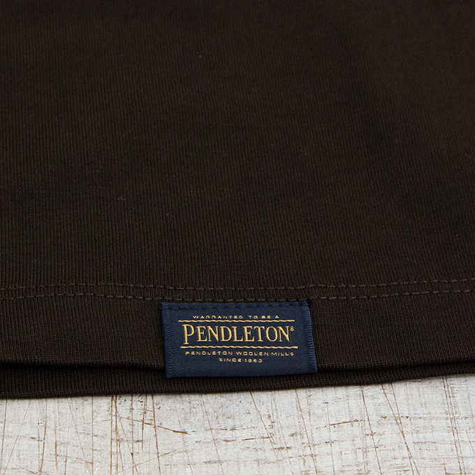 PENDLETON ペンドルトン Back EMB L/S Tee バック刺繍 長袖 Tシャツ 44757010 / 4475-7010 / 2024AW : 44757010ec ...