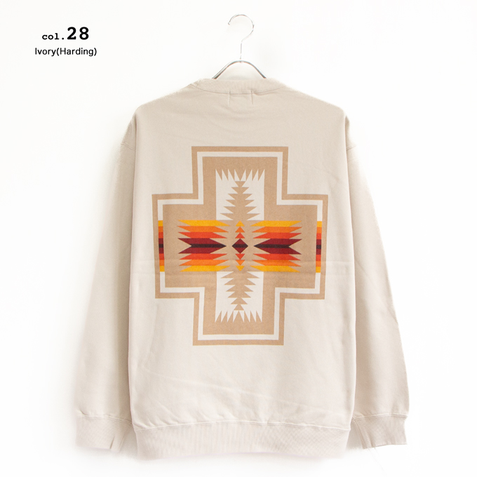 PENDLETON ペンドルトン Back Print Sweat Pullover 44757013 バックプリント スウェット プルオーバー 4475-7013 / 2024AW ...