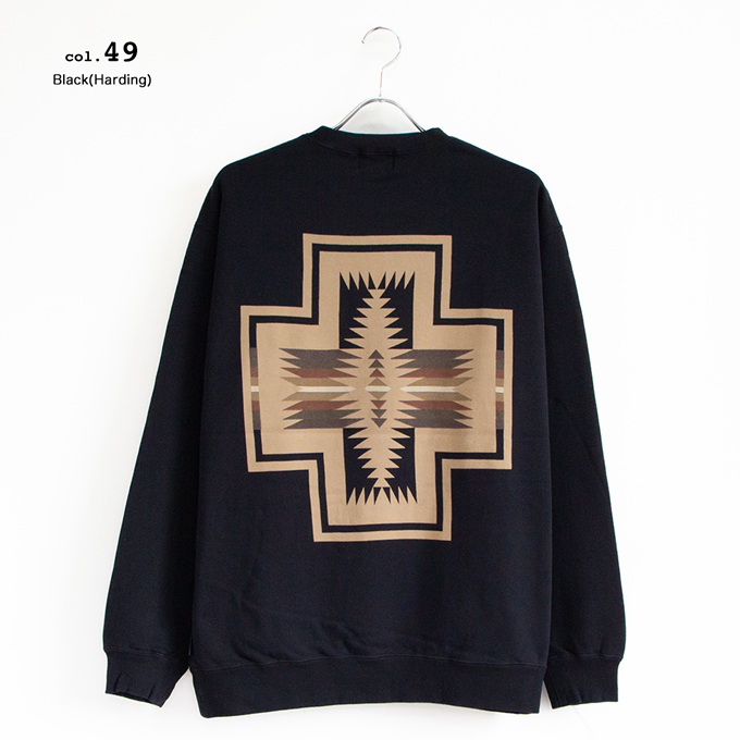 PENDLETON ペンドルトン Back Print Sweat Pullover 44757013 バックプリント スウェット プルオーバー 4475-7013 / 2024AW ...