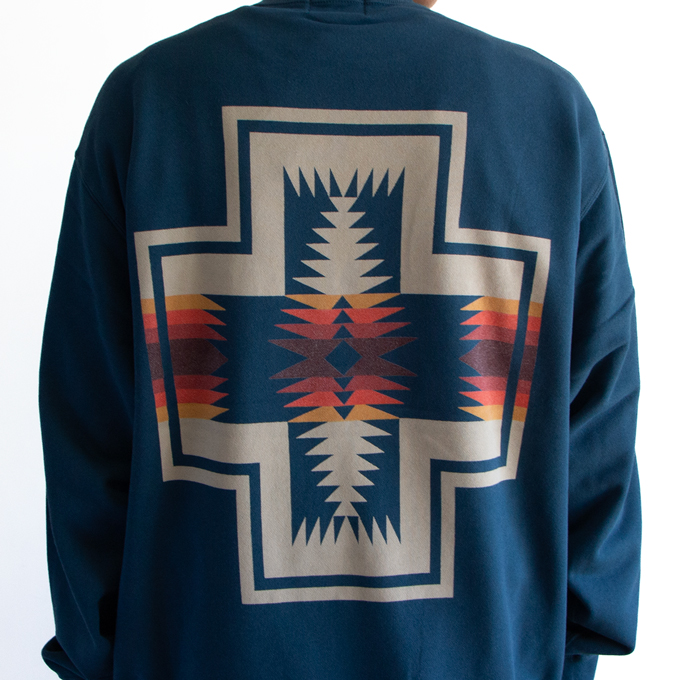 PENDLETON ペンドルトン Back Print Sweat Pullover 44757013 バックプリント スウェット プルオーバー 4475-7013 / 2024AW ...