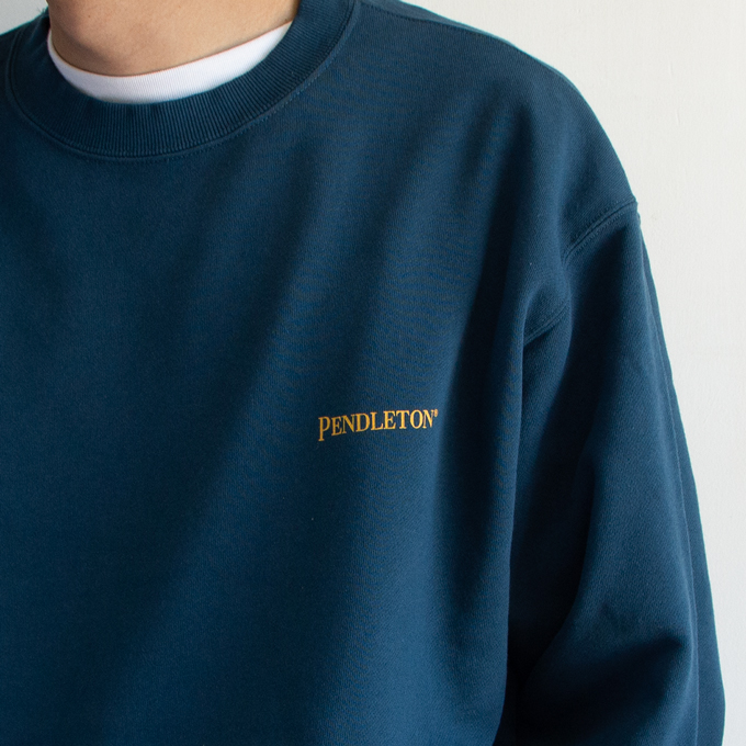 PENDLETON ペンドルトン Back Print Sweat Pullover 44757013 バックプリント スウェット プルオーバー 4475-7013 / 2024AW ...