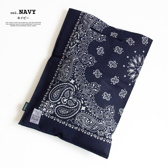 BANSAC バンサック BANDANA + SACK = バンダナ バッグ BA001 : ジーンズステーション Yahoo!店 - 通販 ...