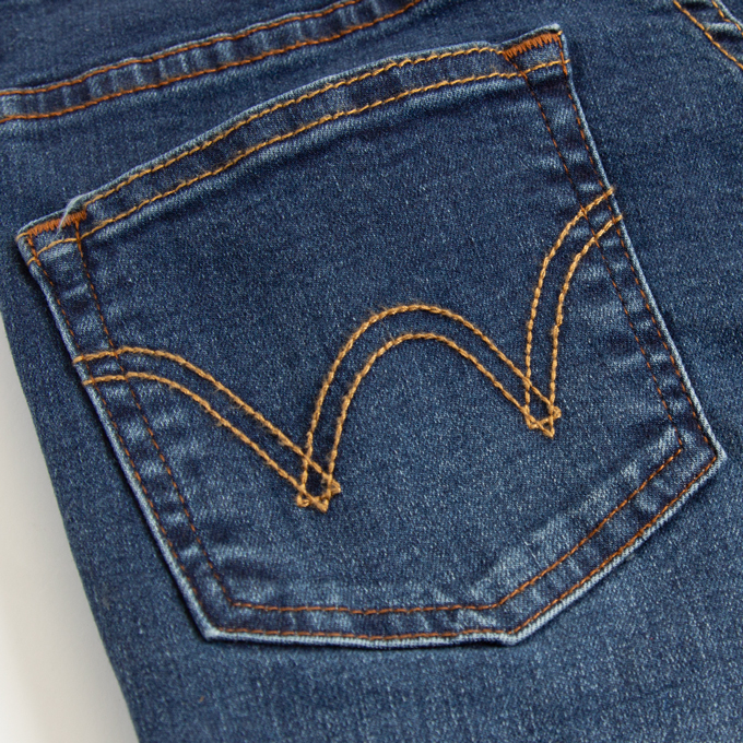 EDWIN エドウィン キッズ BASIC STRAIGHT ベーシック ストレート デニムパンツ EJB03 : ジーンズステーション Yahoo!店 - 通販 - Yahoo!ショッピング