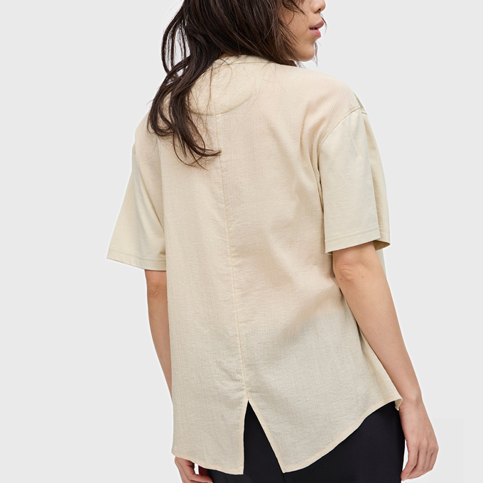 FRED PERRY（フレッドペリー） ウィメンズ Sheer Panel T-Shirt シアー