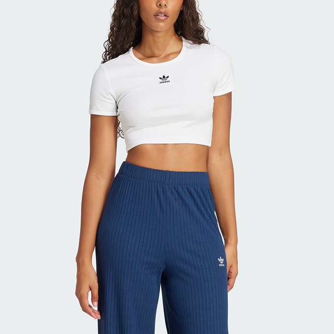 adidas Originals アディダス オリジナルス ESS RIB TEE エッセンシャルズ リブ Tシャツ JTN56 ...