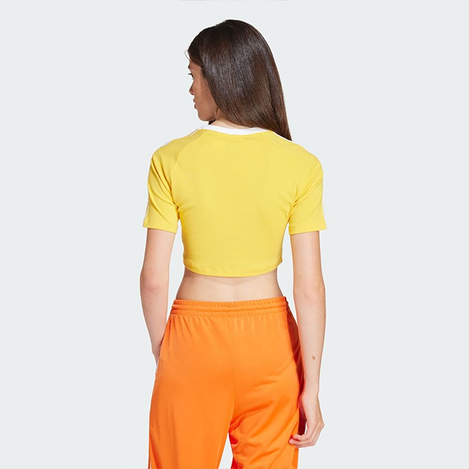 adidas Originals アディダス オリジナルス スリーストライプス 半袖 ベビー Tシャツ KNZ20 / IP0658 ...