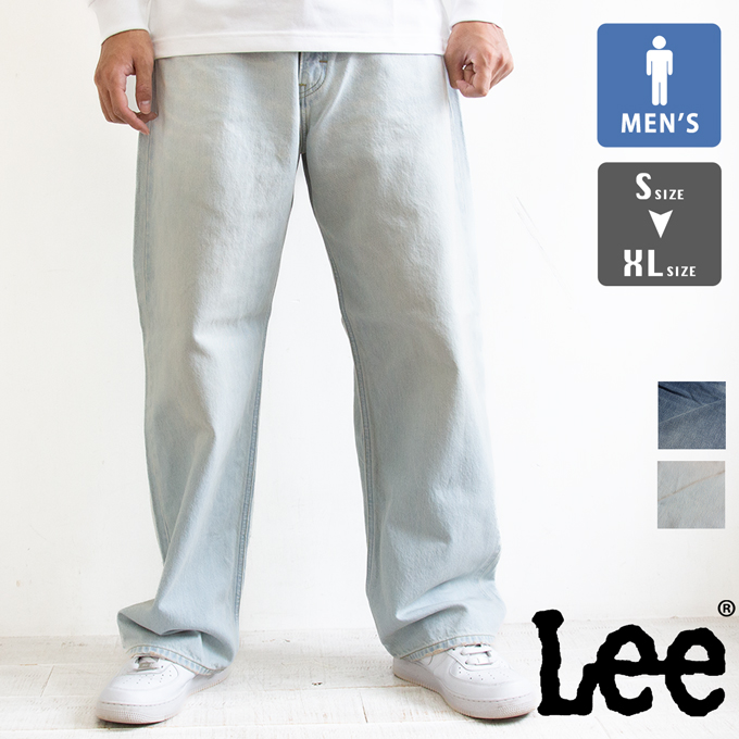 Lee リー 101 100周年 101 RIDERS WIDE REGULAR PANTS ライダース ワイド レギュラー デニム LM1016 / lee ジーンズ lee 101 リー デニム ワイドパンツ 2025SPRING Lee（リー） 101 100周年 101 RIDERS WIDE REGULAR PANTS ライダース