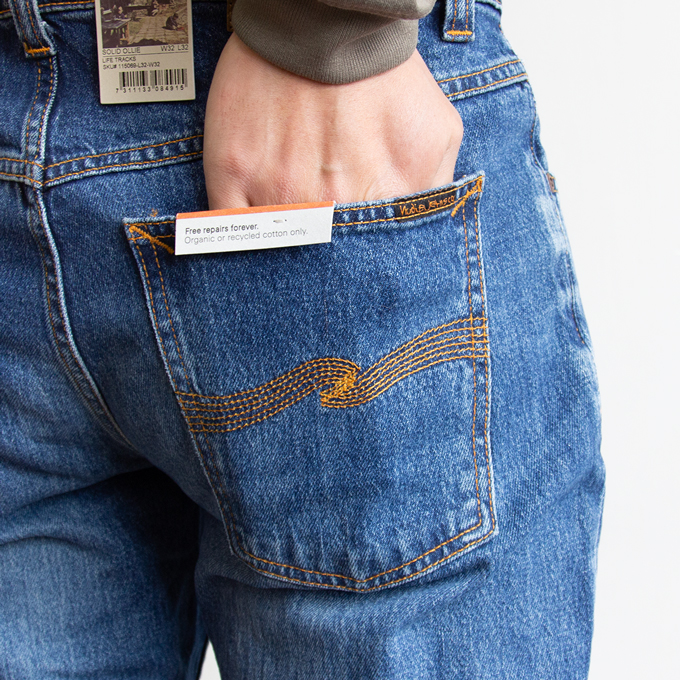 Nudie Jeans（ヌーディージーンズ） SOLID OLLIE ソリッド オーリー 99161-1444 62161-1076 ...