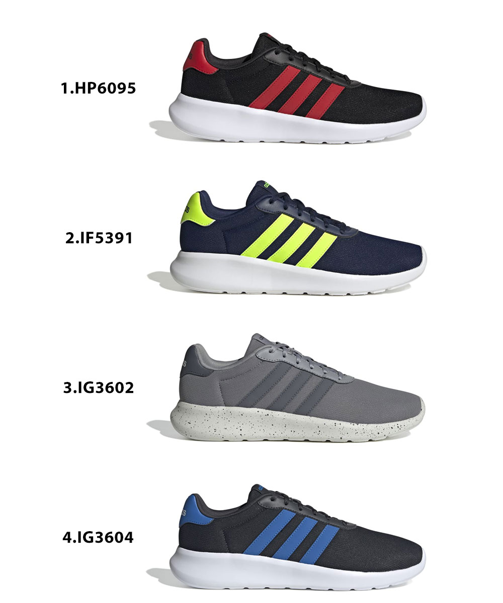 adidas アディダス ランニングシューズ ライトレーサー 3.0 ユニセックス 運動靴 メッシュ ジョギングシューズ ADIDAS ...