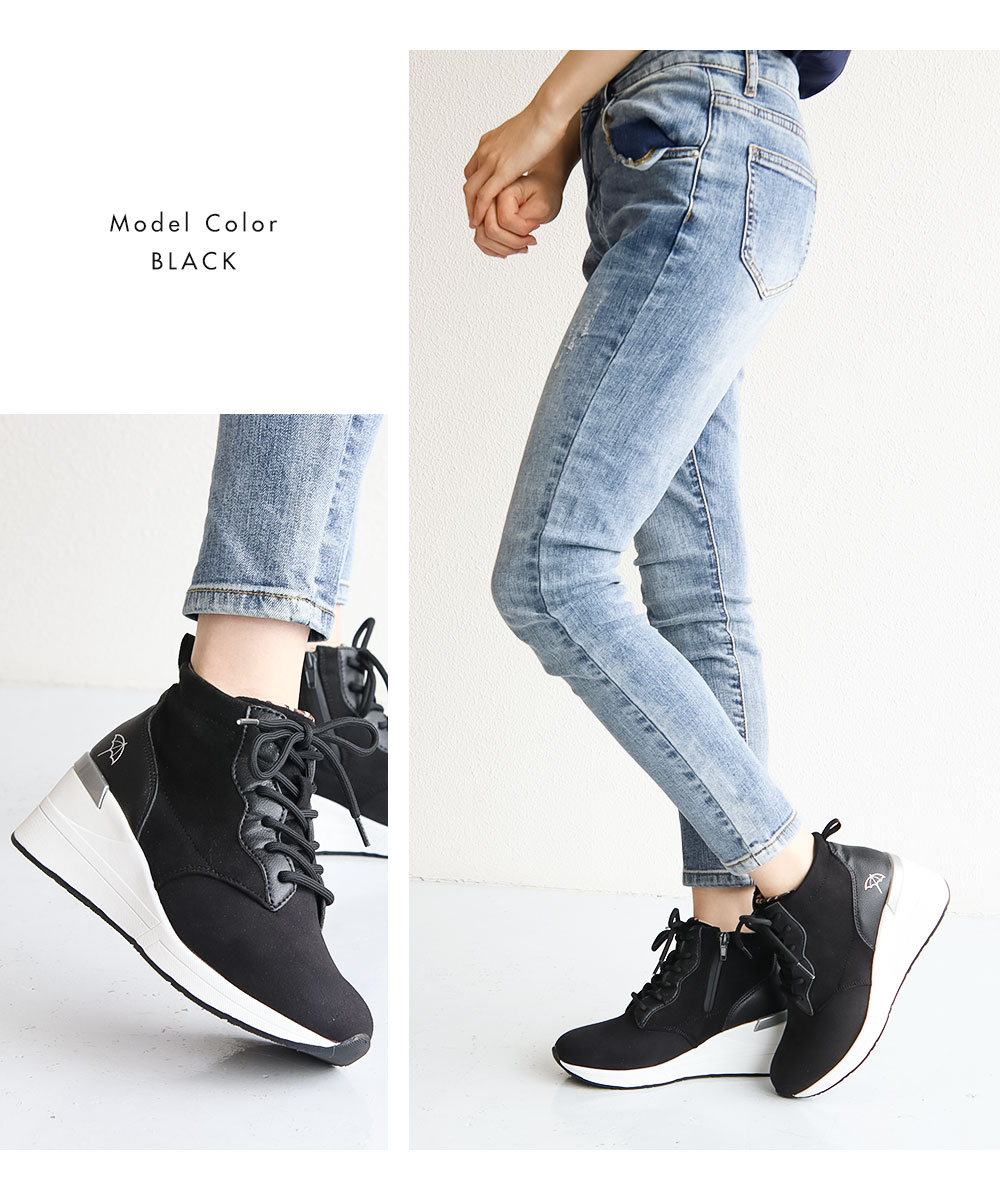 アーノルドパーマー スニーカー レディース ブーツ 防水 ショートブーツ 防寒 撥水 ふかふか 厚底 軽い スエード調 ブラック 黒 グレー 7551 : an-7551 : Jerico ...