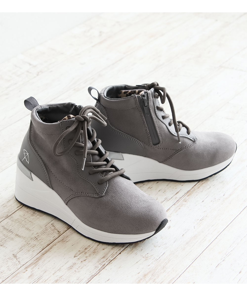 アーノルドパーマー スニーカー レディース ブーツ 防水 ショートブーツ 防寒 撥水 ふかふか 厚底 軽い スエード調 ブラック 黒 グレー 7551 : an-7551 : Jerico ...