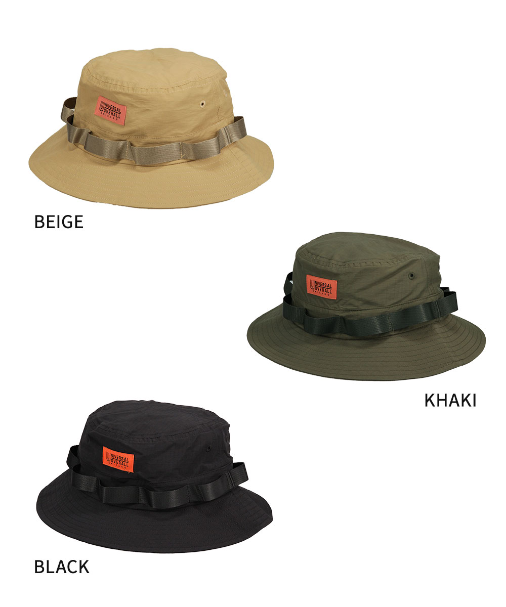 UNIVERSAL OVERALL アドベンチャー ハット メンズ レディース サファリ UV対策 ユニセックス 帽子 UO ds1996 ユニバーサルオーバーオール : Jerico ...