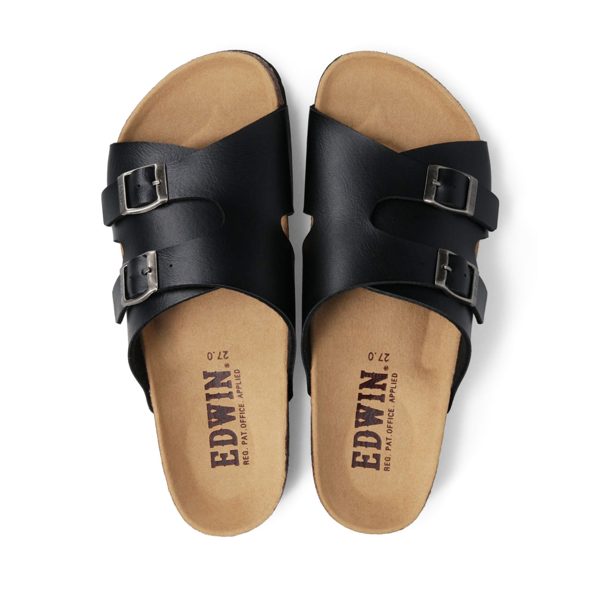 EDWIN（エドウィン） コンフォートサンダル メンズ おしゃれ サンダル カジュアル アウトドア ブラック ダークブラウン ベージュ EDWIN 1007 : Jerico Yahoo!店 ...