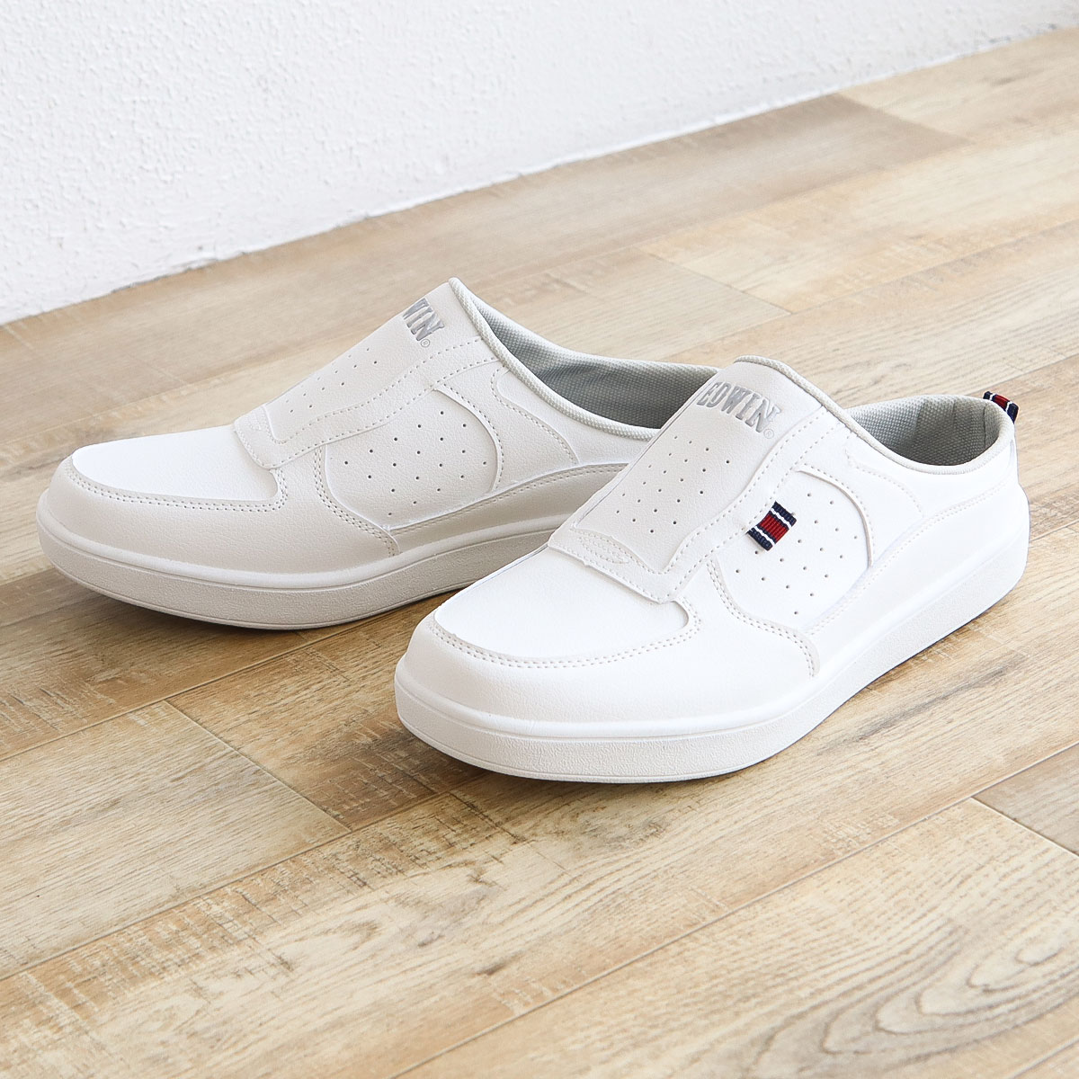 EDWIN エドウィン クロッグシューズ メンズ スリッポン かかとなし 軽量 靴 履きやすい 歩きやすい オフィス 黒 ブラック 白 ホワイト 7060 : Jerico Yahoo!店 ...