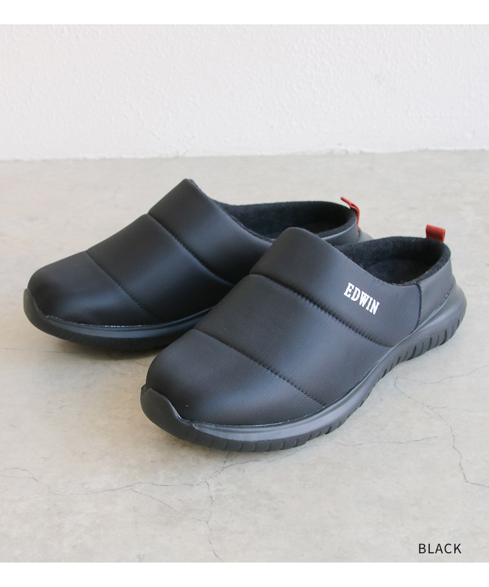 EDWIN（エドウィン） メンズ クロッグ サンダル メンズ クロッグシューズ メンズ サボ サンダル つっかけ 保温 軽い ワンマイルシューズ アウトドア キャンプ 9075 ...