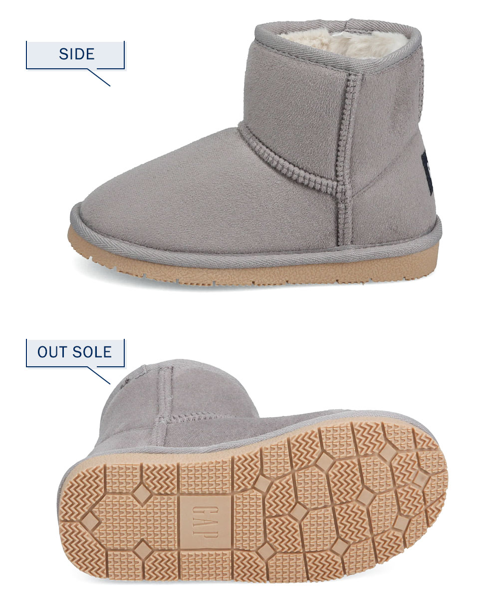 GAP（ギャップ） ムートンブーツ キッズ 女の子 男の子 ショート 子供靴 裏起毛 軽い 履きやすい かわいい 撥水 アウトドア GPK32361 : Jerico Yahoo!店 - 通販 ...