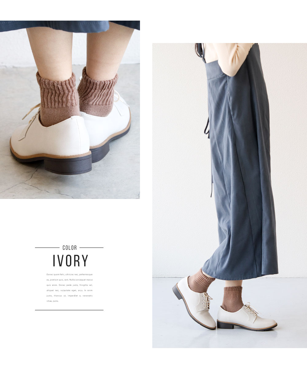 Hashed Coorde レースアップシューズ レディース マニッシュシューズ おじ靴 おしゃれ 靴 春 夏 秋 冬 ハッシュドコーデ ブラック ブラウン アイボリー 2906 ...