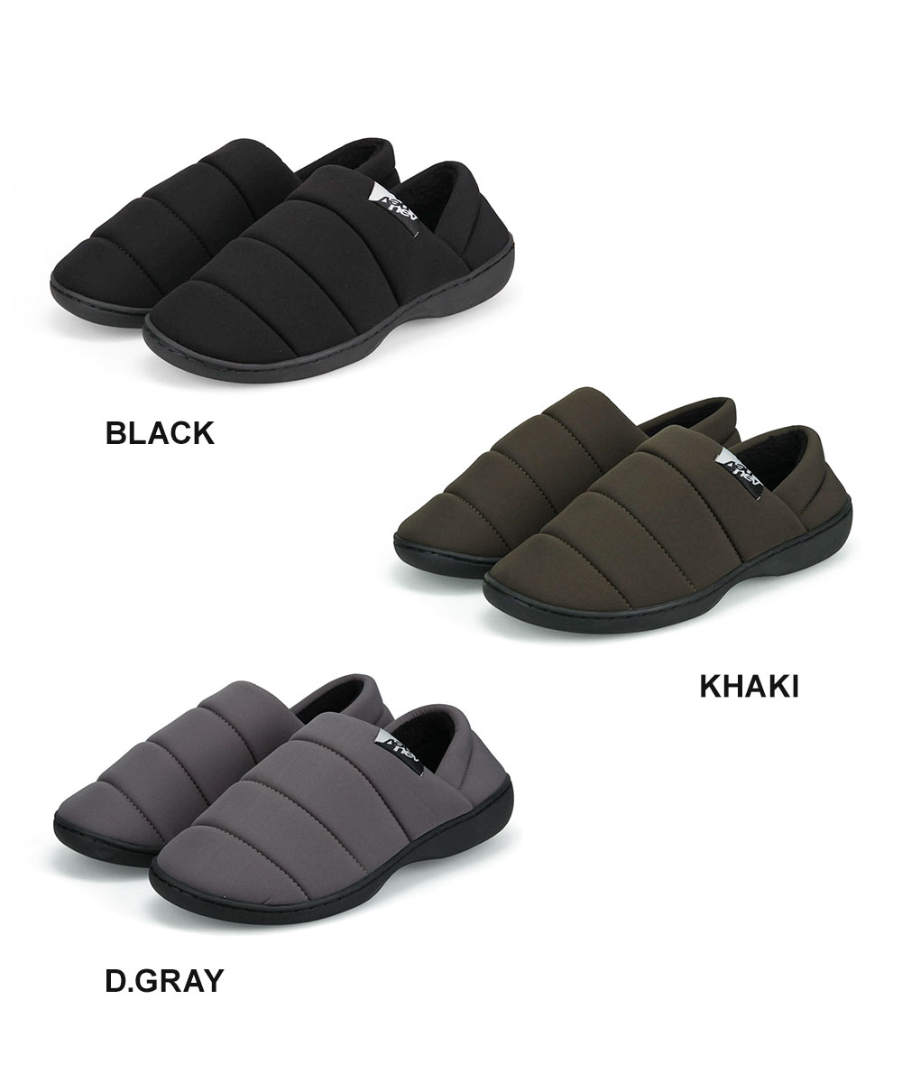 NEV SURF nev モックシューズ メンズ 2way かかとが踏める スリッポン キルティング アウトドア 靴 クロッグ サボ サンダル キャンプシューズ シューズ 軽い 206 ネブ ...