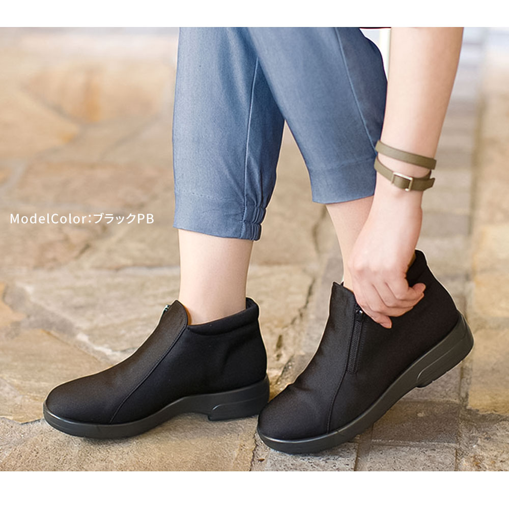 TOP DRY ショートブーツ 防水 レディース 防滑 撥水 3E ゴアテックス