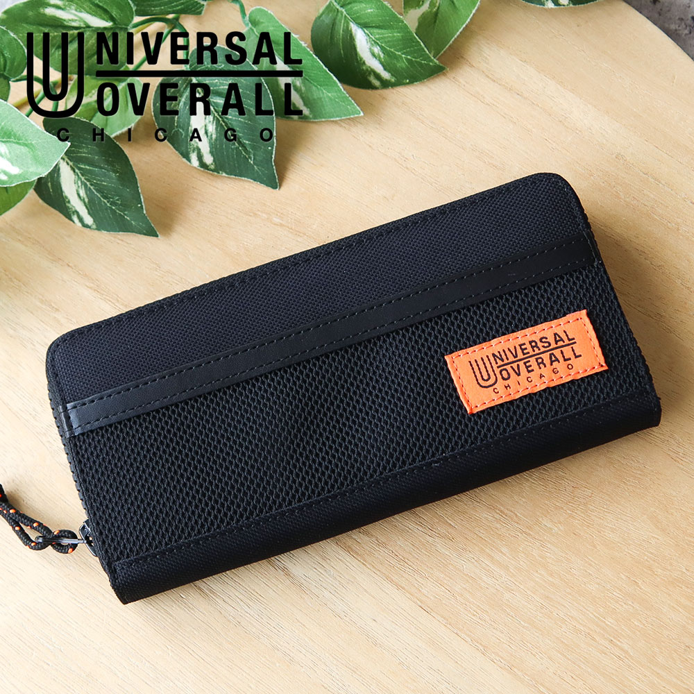 UNIVERSAL OVERALL ユニバーサルオーバーオール 長財布 軽量 カード メンズ レディース おしゃれ 黒 ブラック uv510qg : Jerico Yahoo!店 - 通販 ...