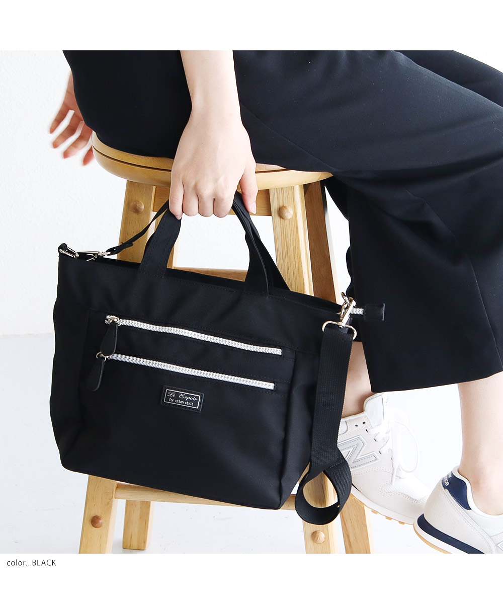 ショルダーバッグ レディース 斜めがけ 2way 撥水 手提げ 鞄 カバン 黒 紺色 ブラック ブルー ベージュ イエロー ワイン カーキ LYDIA : Jerico Yahoo!店 ...