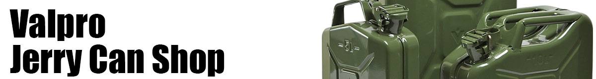 JERRY CAN ( VALPRO社製 ) ジェリカン 5L グリーン （ガソリン携行缶） :F5200RAL6003:Valpro ...