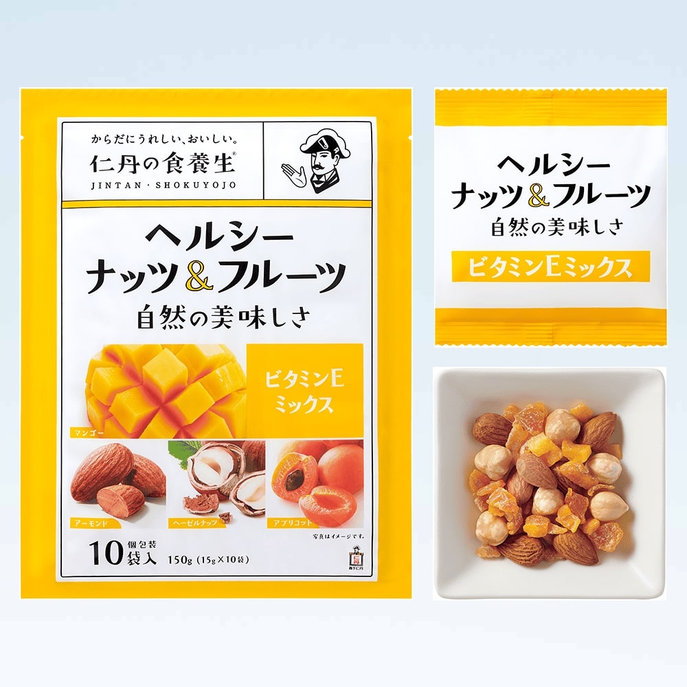 【森下仁丹公式】ヘルシーナッツ＆フルーツ4種セット 150g(15g×10袋)×4種 :310:森下仁丹オンラインショップ - 通販 - Yahoo!ショッピング