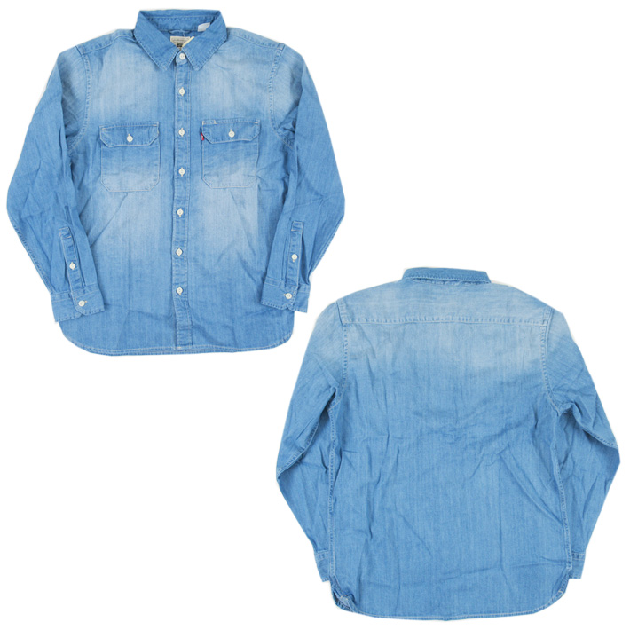 Levi's リーバイス デニムワークシャツ ライトウォッシュ 19573-0212 : カジュアルショップ JOE - 通販 - Yahoo ...