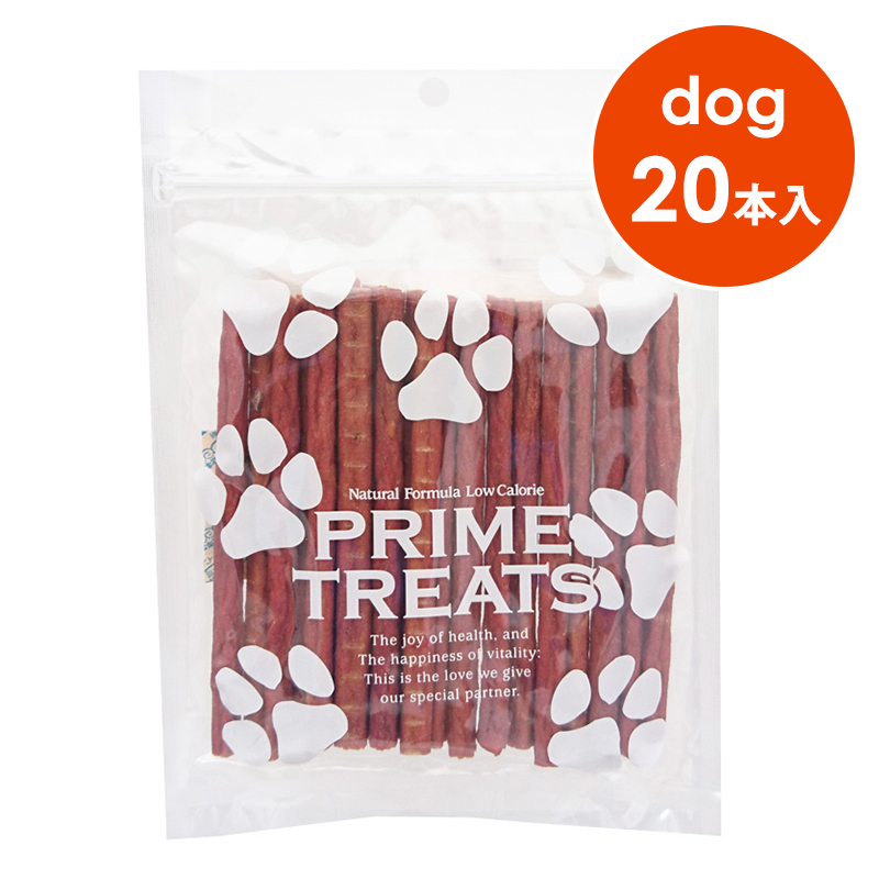 プライムトリーツ ホーススティックジャーキー 20本入 :41350:犬と猫のJohn&Coco’ジョン&ココ’ - 通販 - Yahoo!ショッピング