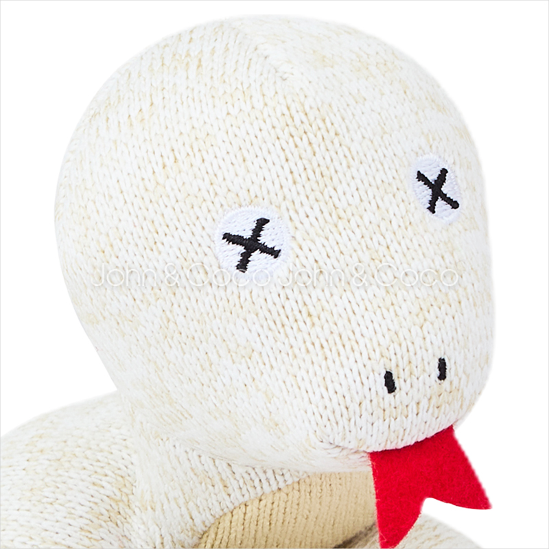 「お正月のオモチャ」FAD 干支プラッシュトイ スネーク ホワイト ワイド Sサイズ 犬 猫 おもちゃ ぬいぐるみ スクイーカー 巳年 へび : 犬と猫のJohn&Coco’ジョン&ココ ...