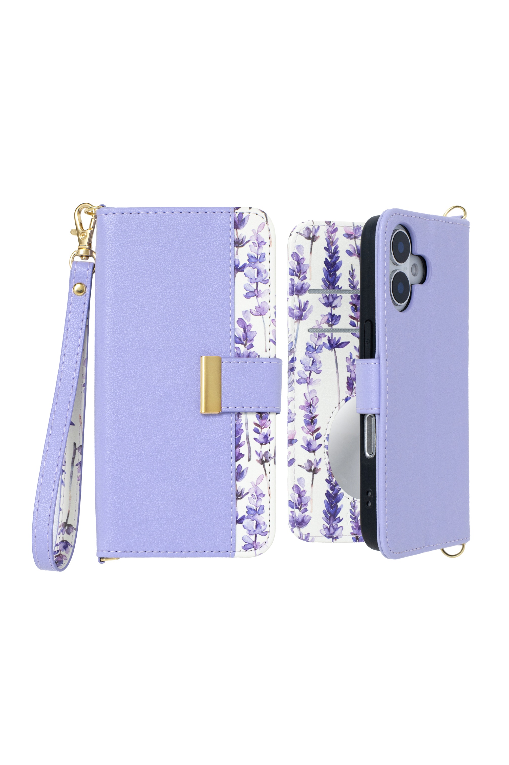 iPhone16 ケース 手帳型 花柄 ストラップ付き iPhone15 iPhone14 スマホケース iPhone13 12 12Pro 12mini SE3 : MINTY - 通販 ...