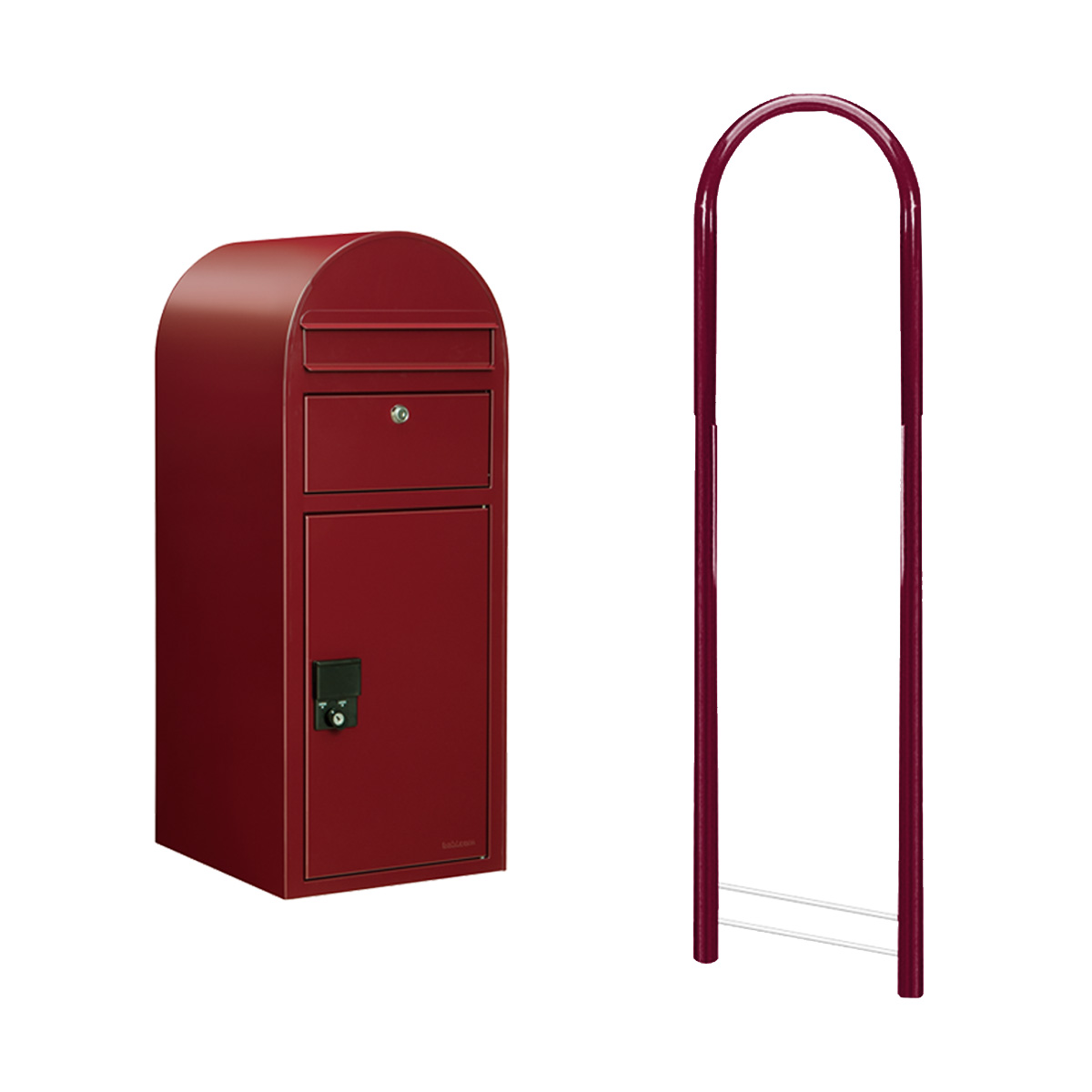 宅配ボックス「BOBI CARGO（ボビカーゴ） ＆ スタンド BOBIROUND（ボビラウンド） セット」 置き配BOX :P8SSSS-003468:郵便ポスト・表札の ...