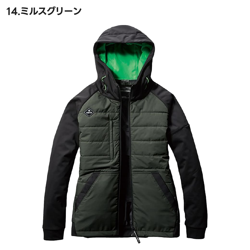 BURTLE（バートル） 【防寒3点セット】バートル 3220 ヒーターフーディジャケット＋TC500電熱パッド＋AC09バッテリー フルセット 防寒 サーモクラフト対応 : JUKO.IN ...