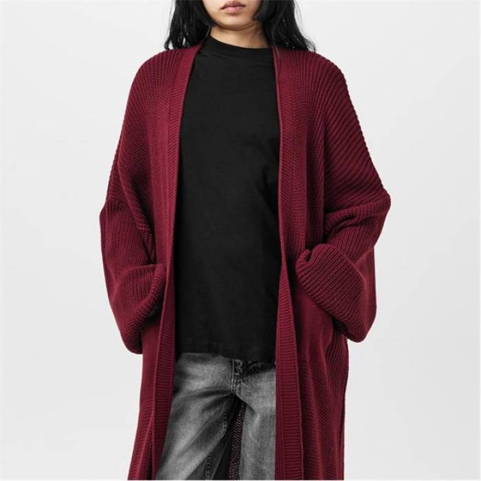 Missy Empire 【 Balloon Sleeve Knitted Cardigan Women 】 レディース : スニケス ...