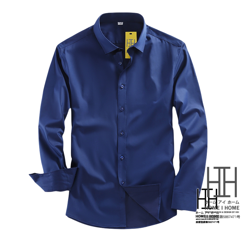 シャツ メンズ メンズシャツ メンズ 長袖シャツ 抗菌 ストレッチ 竹繊維 形態安定加工 :ccs457:JustMode - 通販 - Yahoo!ショッピング